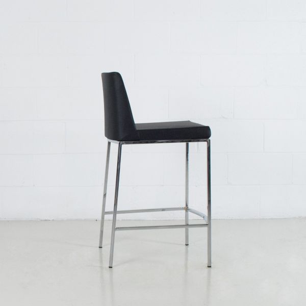 CELINE Chrome Base Stool - Ottawa Furniture Store - Blue Print Ottawa ...